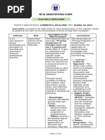 NCOI's Annotation Form For T3 | PDF | Reading Comprehension | Lesson Plan