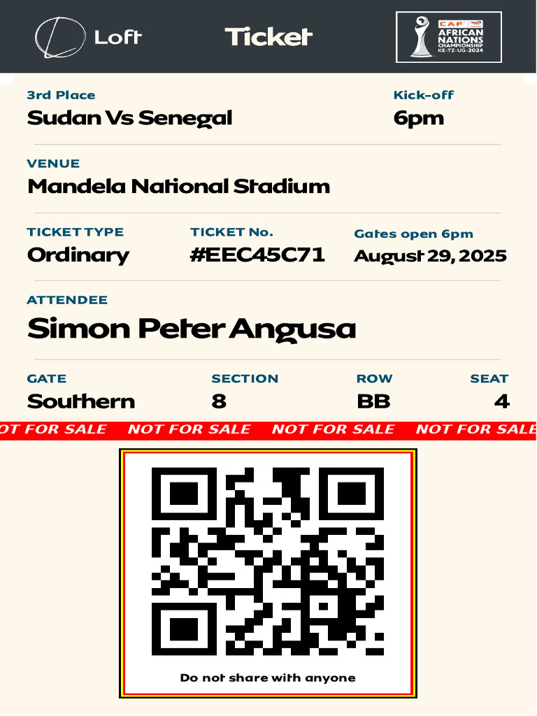 Ticket | PDF
