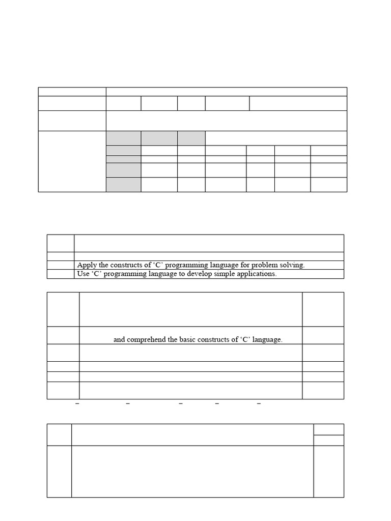 1st Year Syllabus - 2024 Batch | PDF | Method (Computer Programming) | World Wide Web