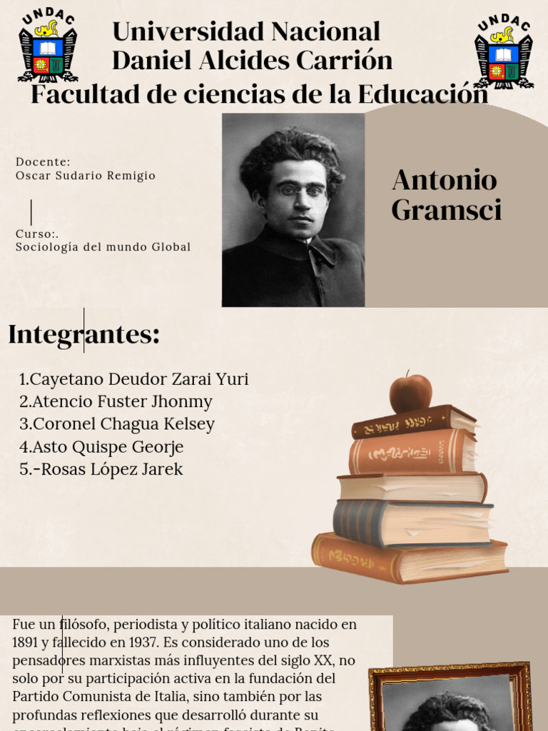 Presentación Proyecto de Literatura Antigua Académico Vintage Beis ...