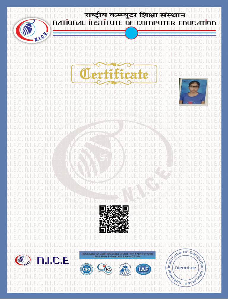 Harshita Saini - Certificate - Nice | PDF