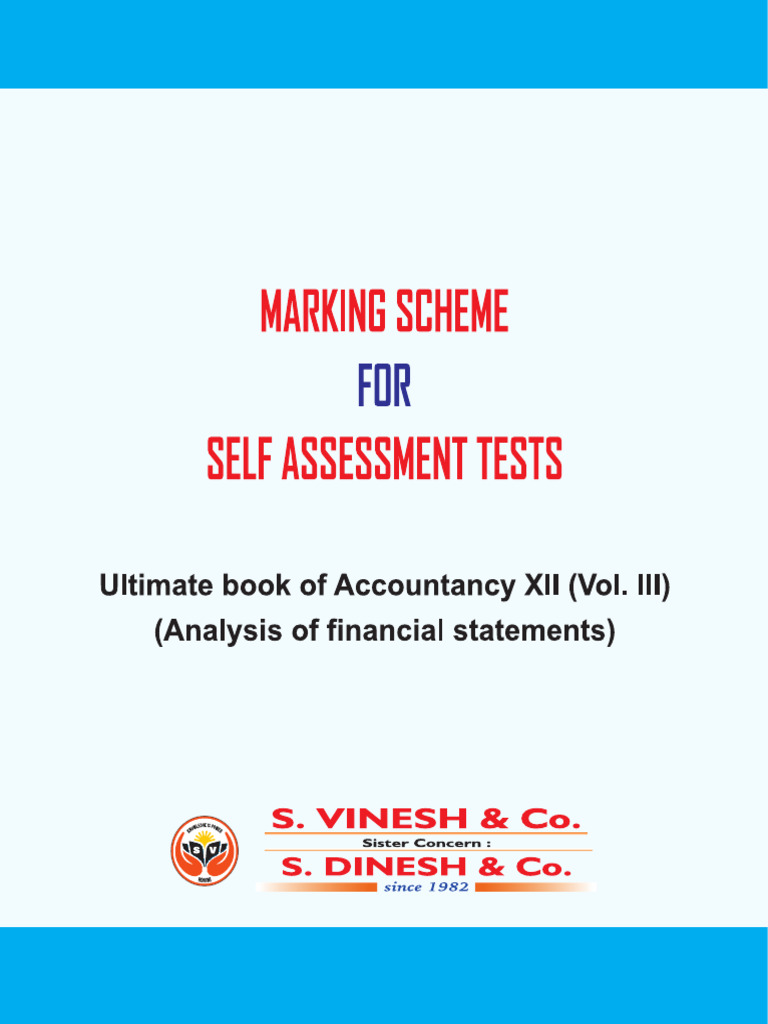 Sol. To Self Assessment Tests-24 | PDF | Equity (Finance) | Income ...