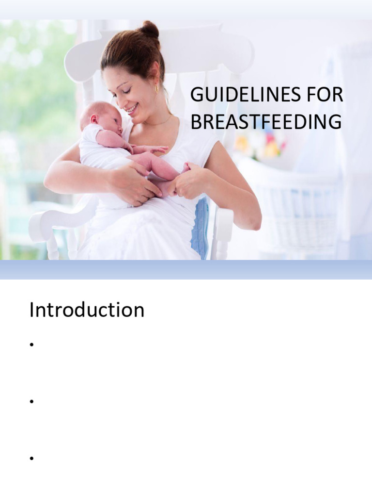 Essential Breastfeeding Guidelines | PDF | Breastfeeding | Breast Milk