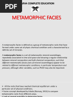Barrovian Metamorphic Zones Explained | PDF | Geology | Petrology