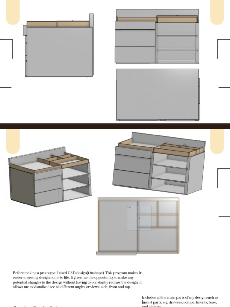Before Making A Prototype, I Used CAD Design ( | PDF