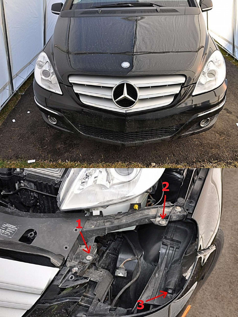 w245 Remove Front Headlights | PDF
