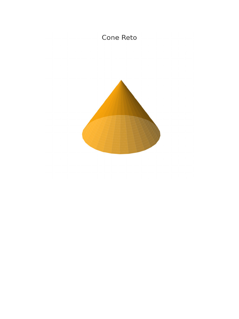Cone: Tipos e Fórmulas Essenciais | PDF