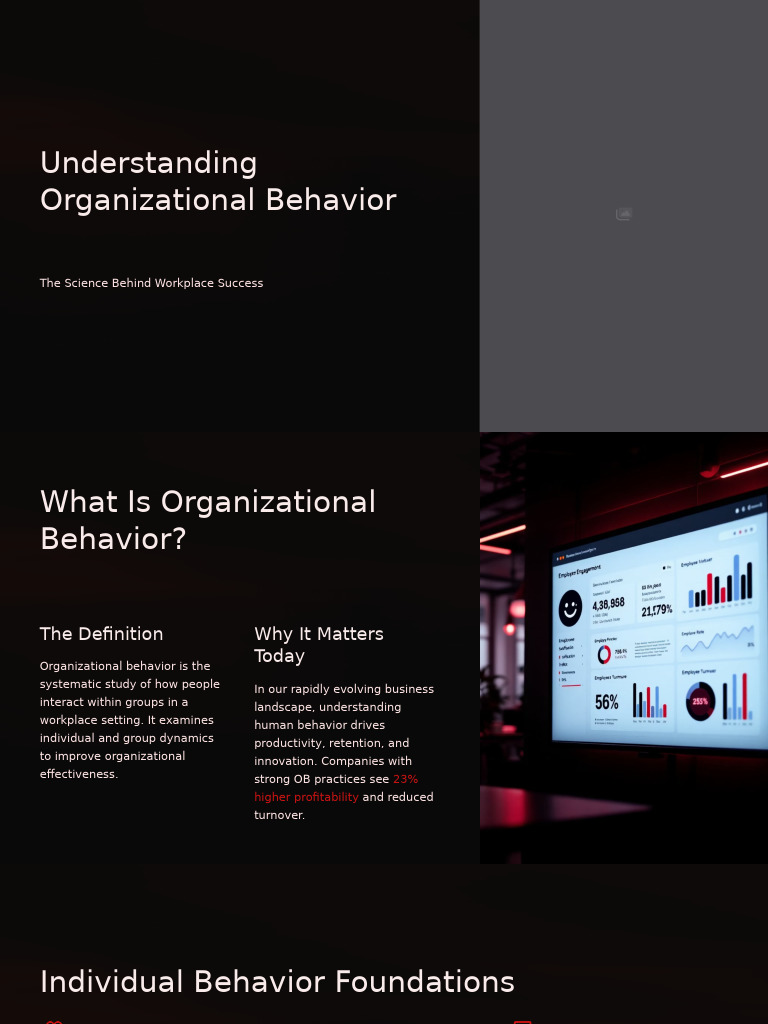 Understanding Organizational Behavior | PDF | Leadership | Employee ...