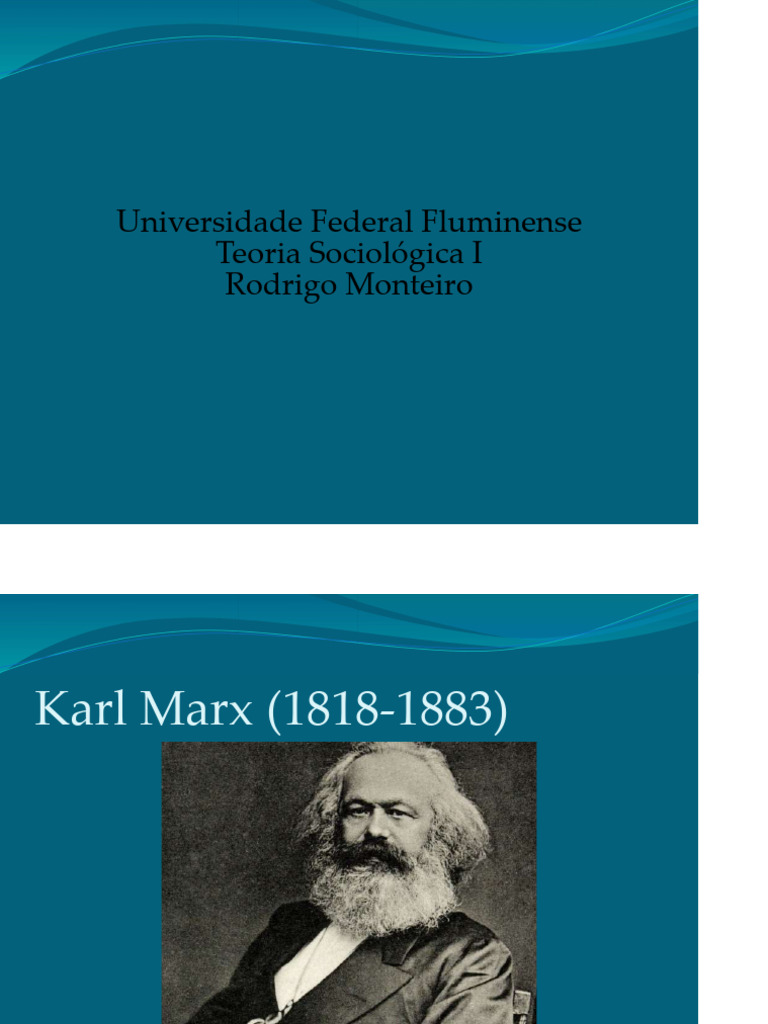 Teorias Sociológicas: Marx, Durkheim e Weber | PDF | Sociologia | Émile ...