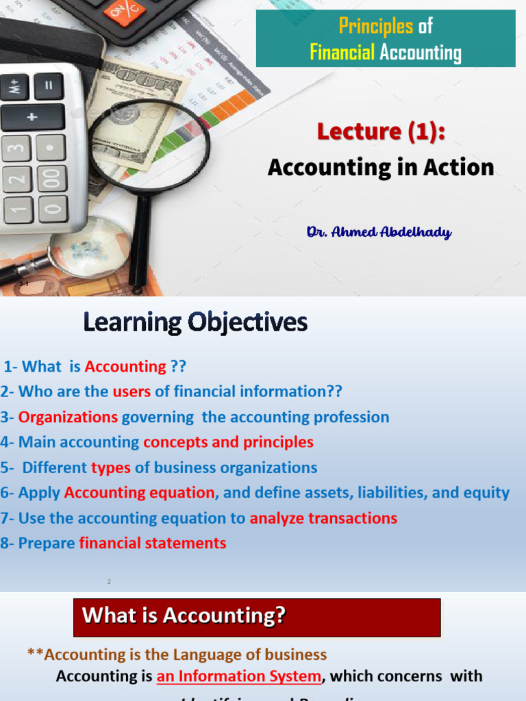 Principles of Financial Accounting Overview | PDF | Accounting ...