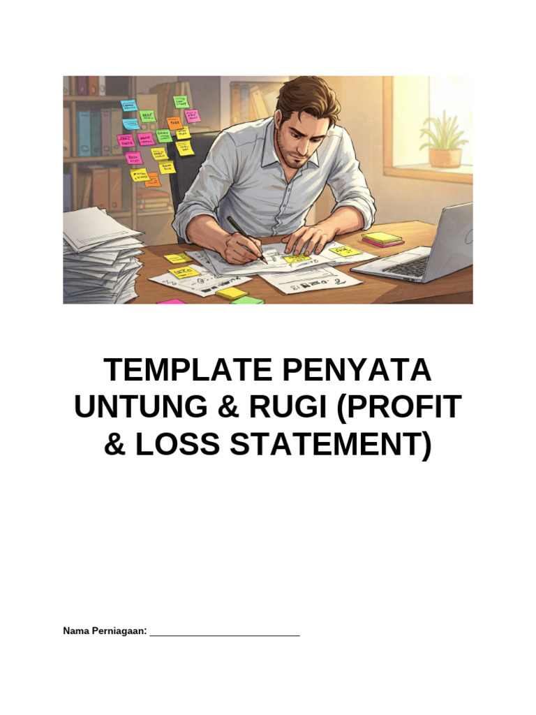 Template Penyata Untung Rugi | PDF