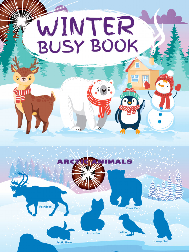 Winter Busy Book Part 1 | PDF