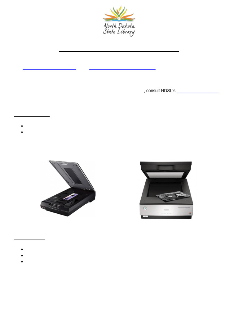 Digitization Scanning Equipment NDSL2 | PDF