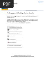 Utrecht Work Engagement Scale | PDF
