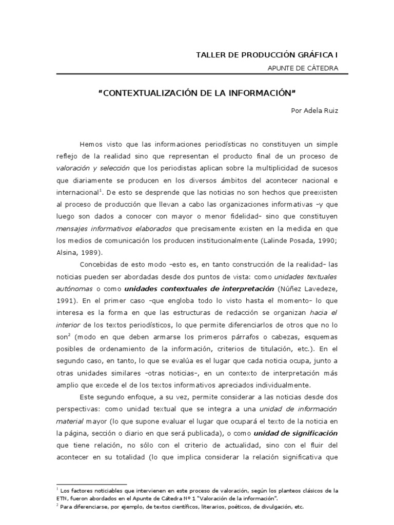 Contextualizacion de La Ion (Adela Ruiz) | PDF