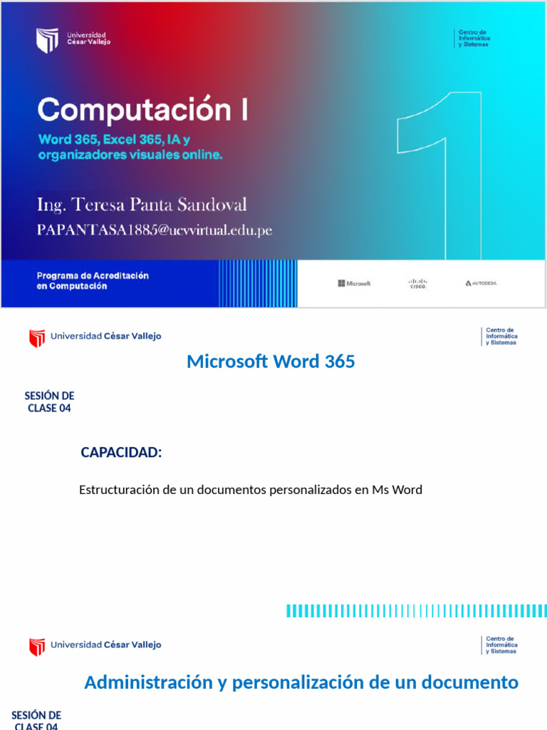 Clase - Tema 04 (Office 365) | PDF | Microsoft Word | Software