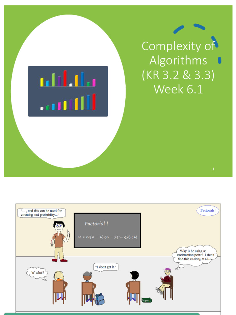 Week 6.1 Complexity | PDF | Time Complexity | Logarithm