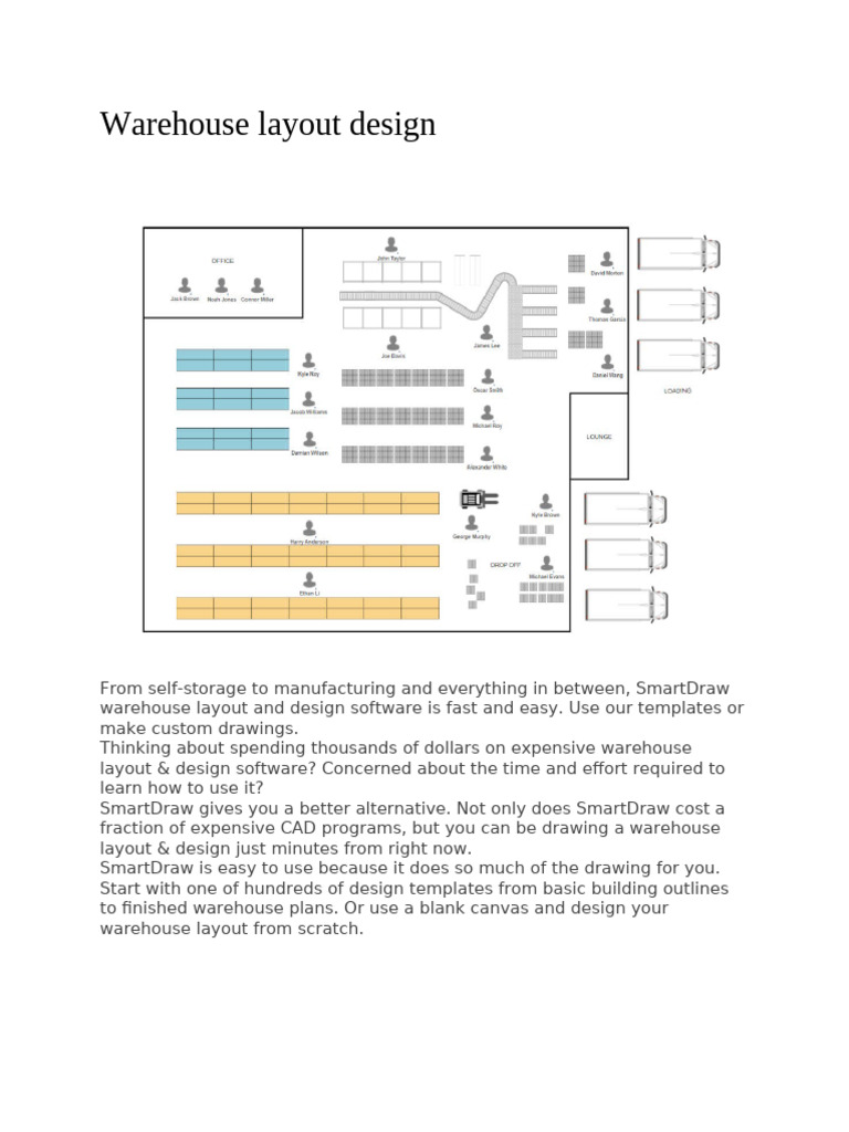 Warehouse Layout Design | PDF | Logistics | Warehouse