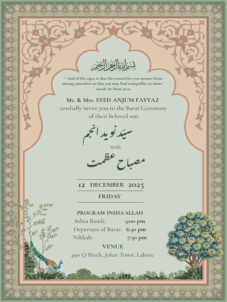 In The Name of Allah The Most Gracious and The Most Merciful PDF | PDF