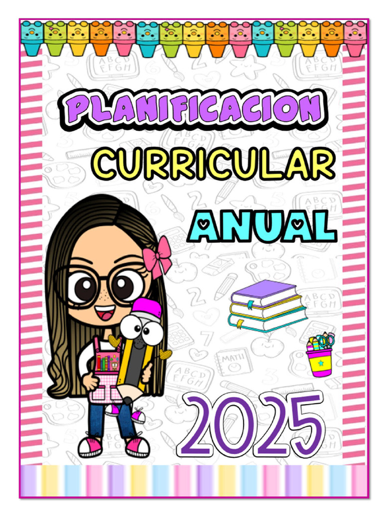Planificación Curricular Anual 2025 Inicial Unidocente | PDF | Plan de ...