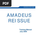 Amadeus Commands Cheat Sheet | PDF