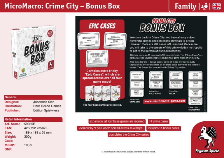 Micro Macro Bonusbox Infosheet en | PDF