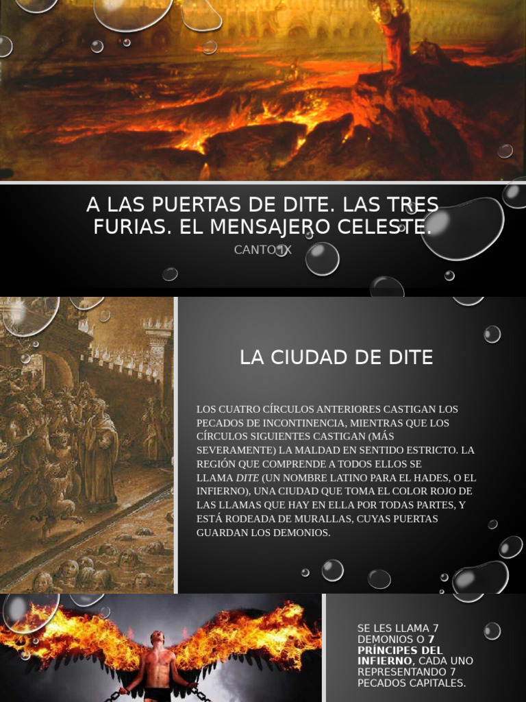 Canto Ix | PDF | Medusa | Demonios