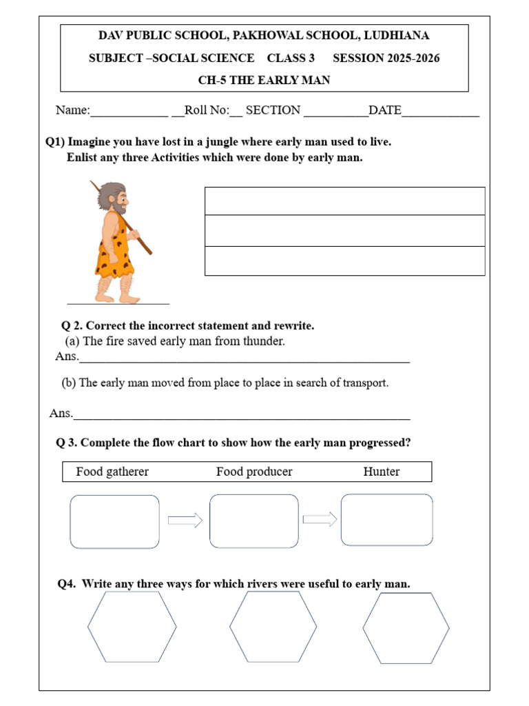 Class 3 Ch-5 Assignment 2025-2026 | PDF | Chess Openings | Chess