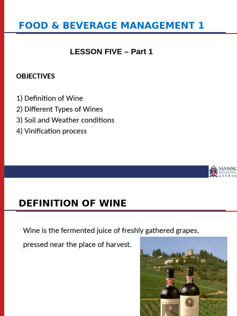 05 Wine Knowledge | PDF | Winemaking | Wine