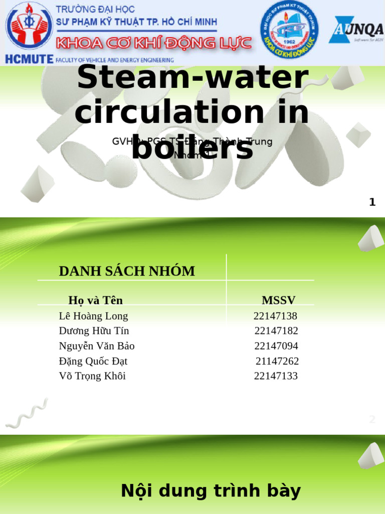 Steam-Water Circulation in Boiler | PDF