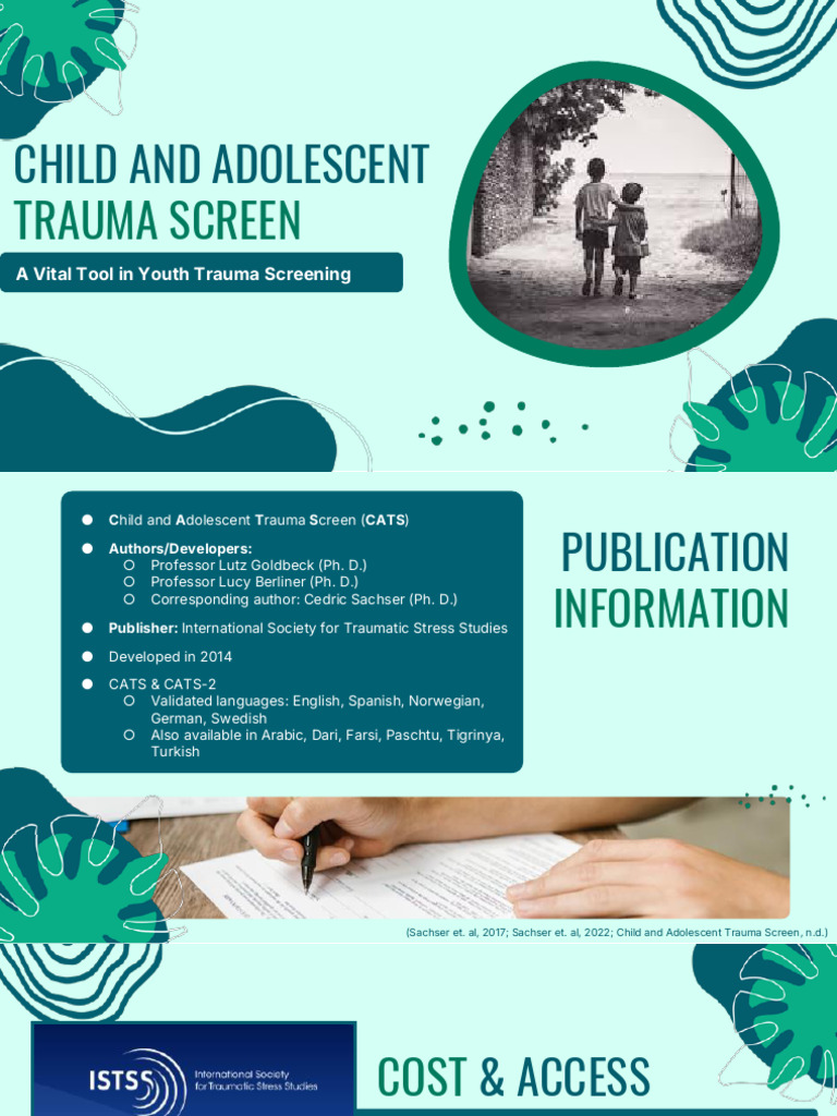 CATS Assessment Slides | PDF | Psychological Trauma | Human Development