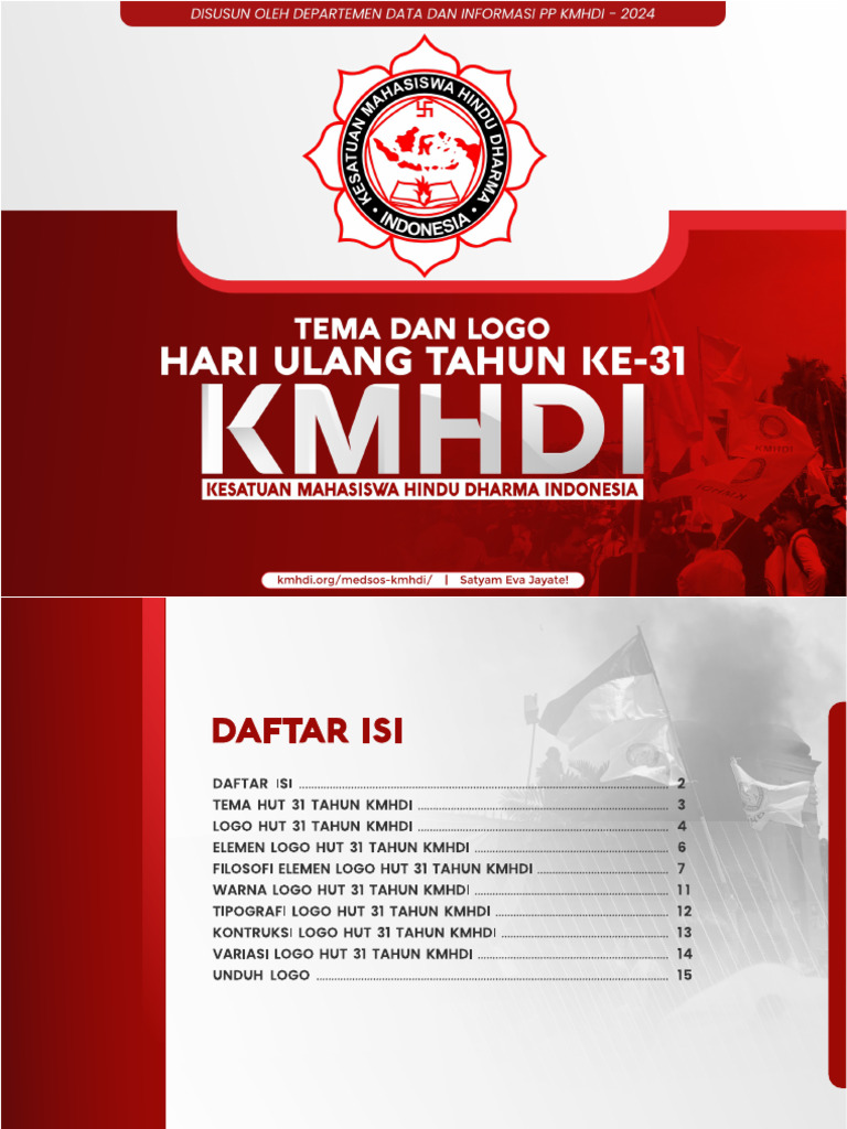 GSM Logo Hut 31 Tahun Kmhdi | PDF