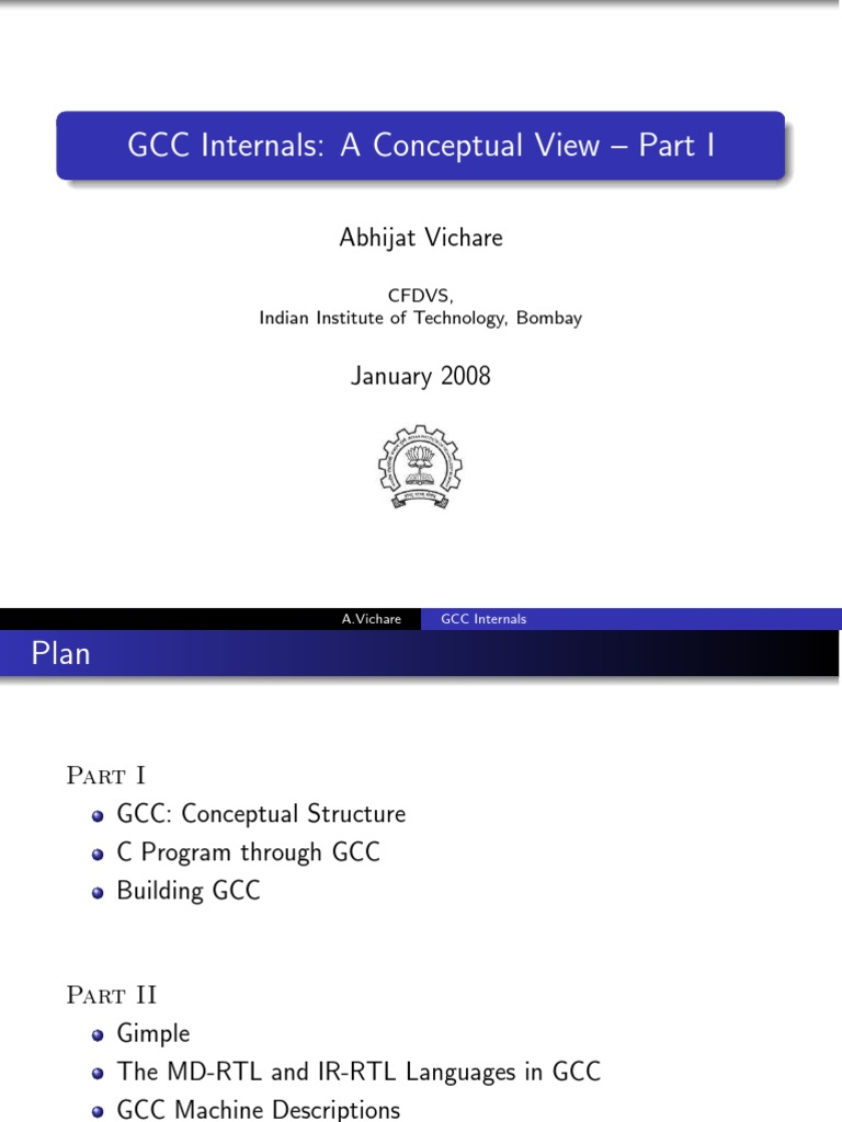 GCC Internals 1 | PDF | Compiler | Parsing