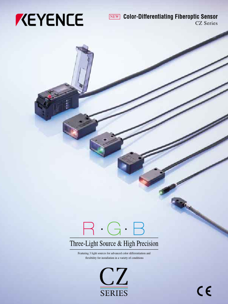 High Precision RGB Fiberoptic Sensor | PDF | Optical Fiber | Optical Filter