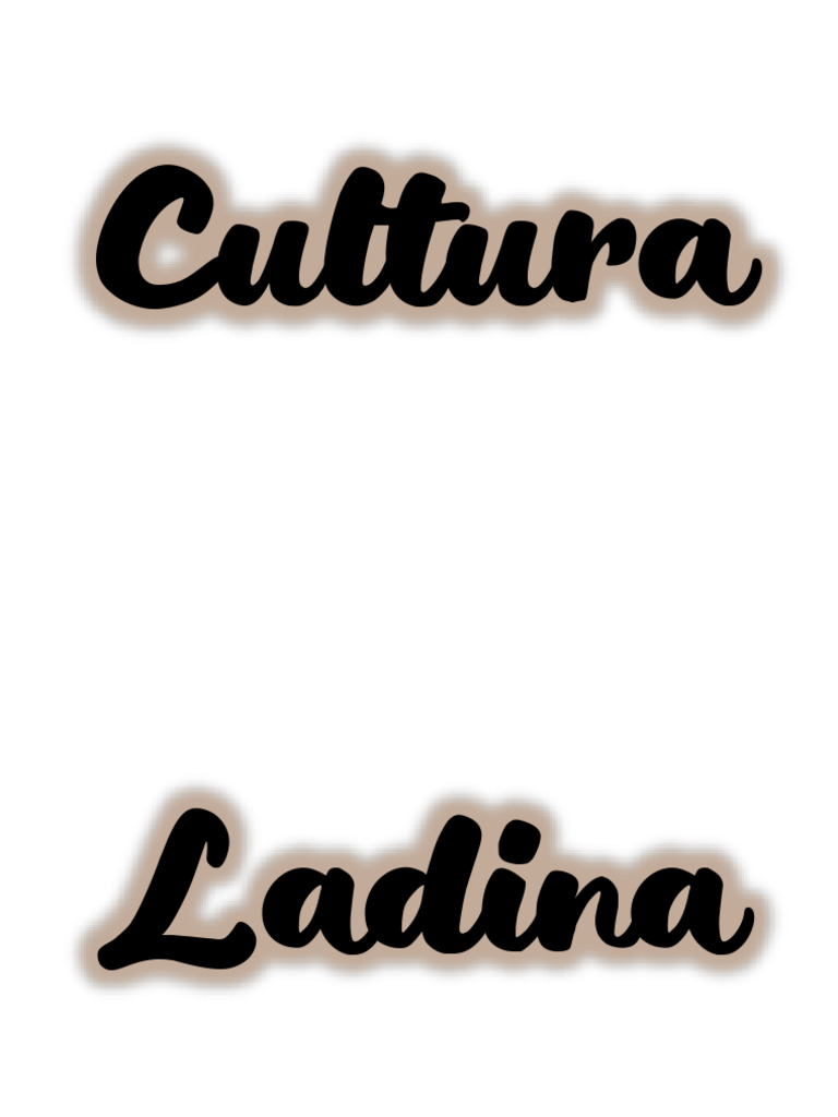 Cultura Ladina | PDF