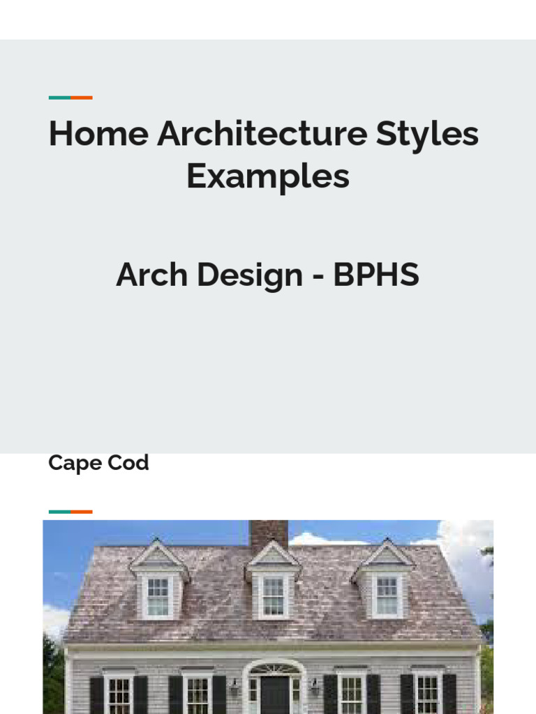 Architectural Styles - Examples | PDF