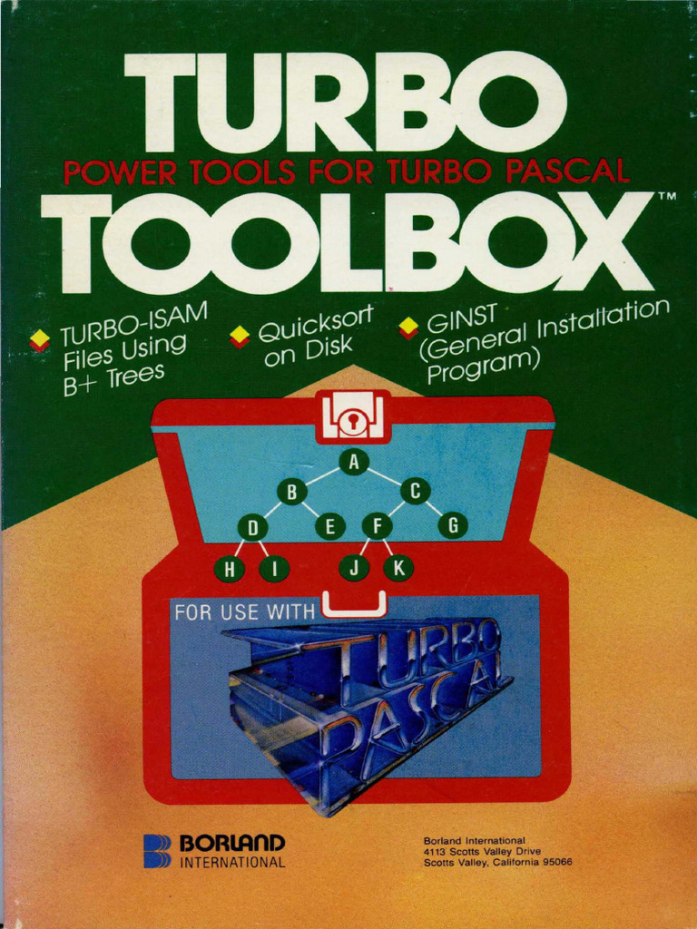 TURBO Toolbox Reference Manual 1.0 | PDF | Computer File | Database Index