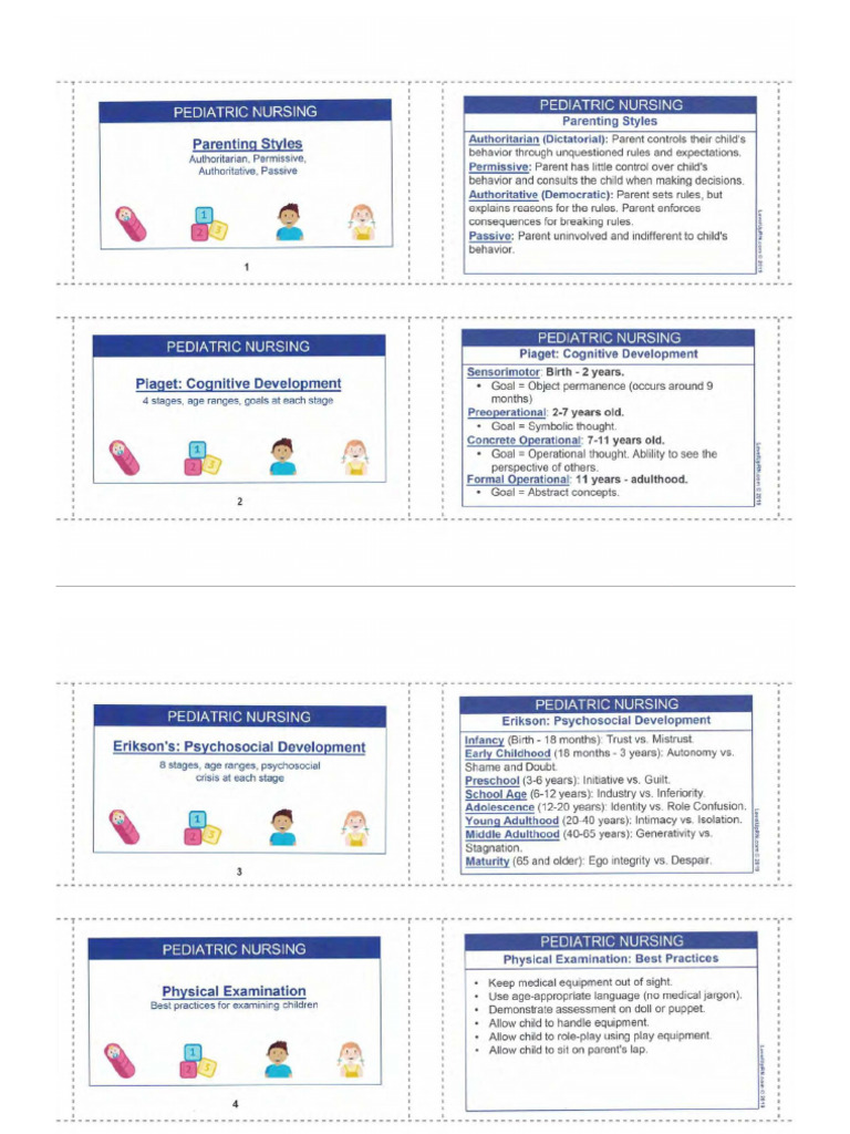 Ped Flash Card | PDF
