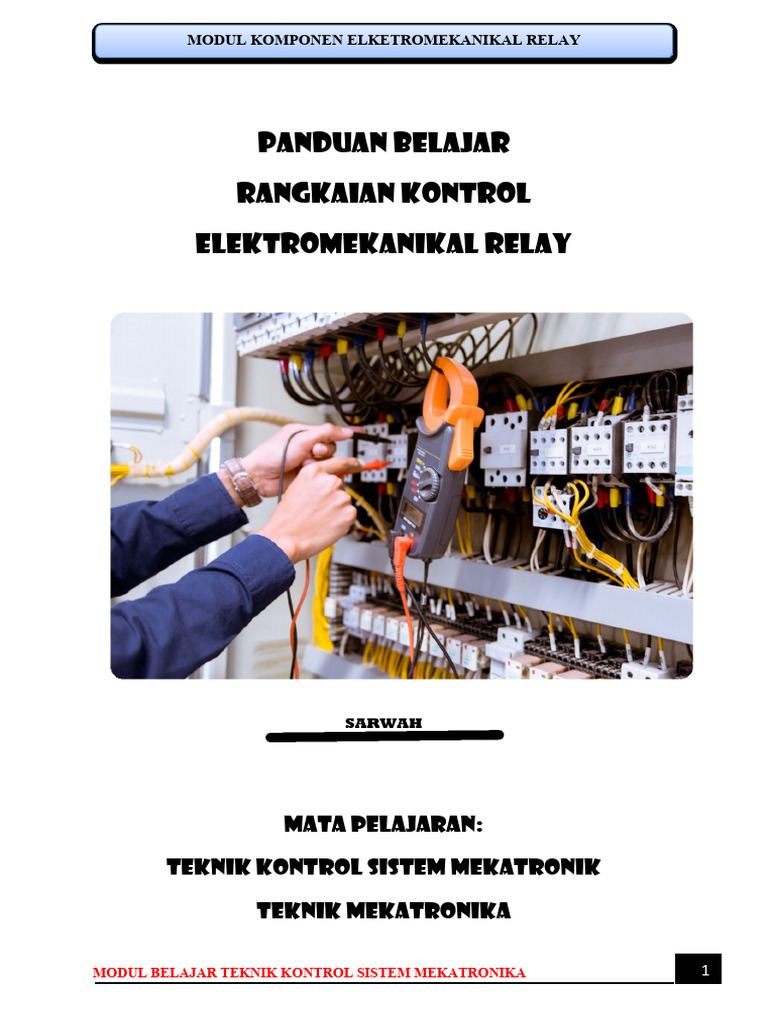 Panduan Belajar Komponen Relay Mekatronika | PDF