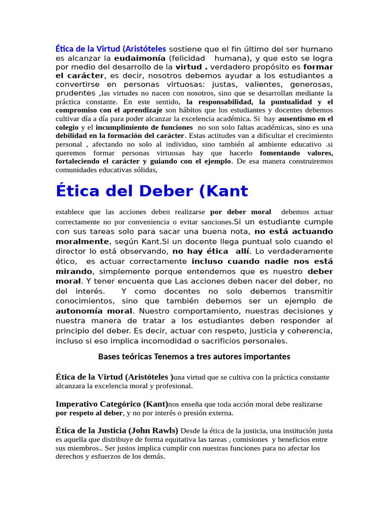 exposicion virtud | PDF | Virtud | Moralidad
