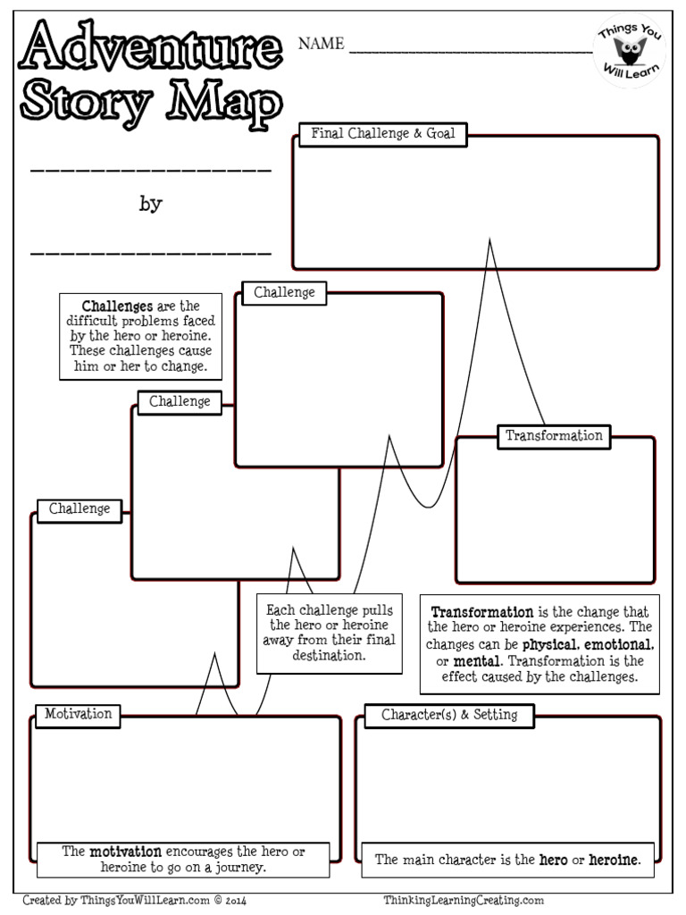 Adventure Story Map | PDF