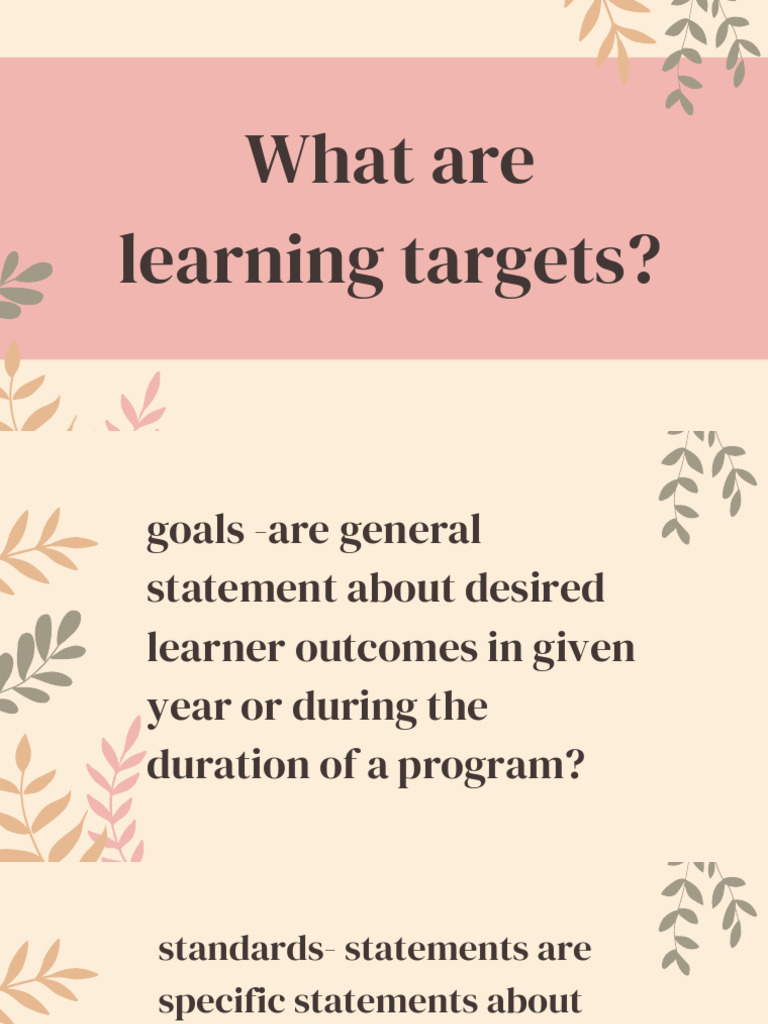 Understanding Educational Standards Types | PDF