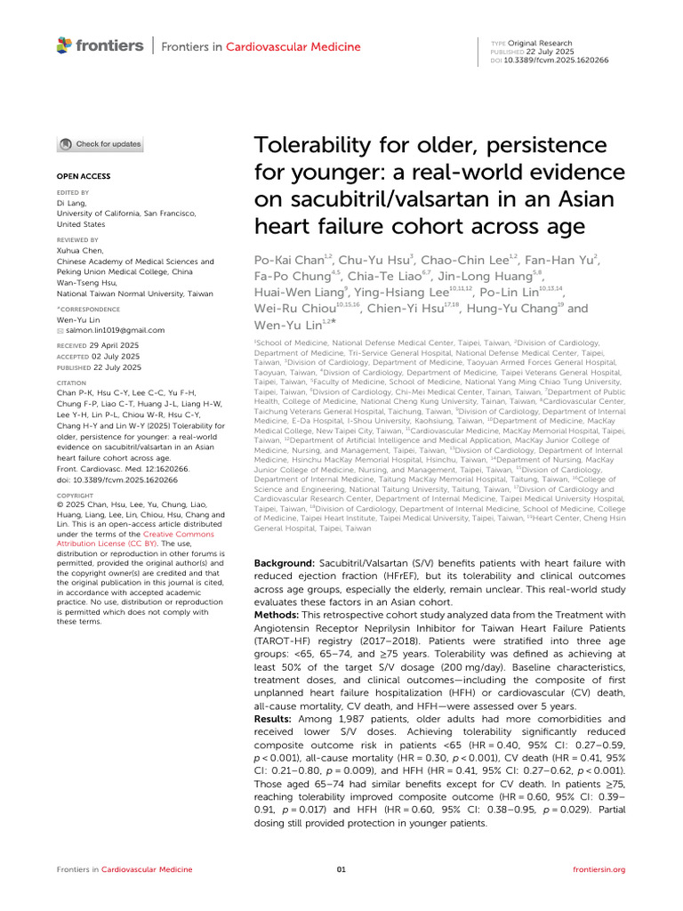Tolerability For Older, Persistence For Younger: A Real-World Evidence ...
