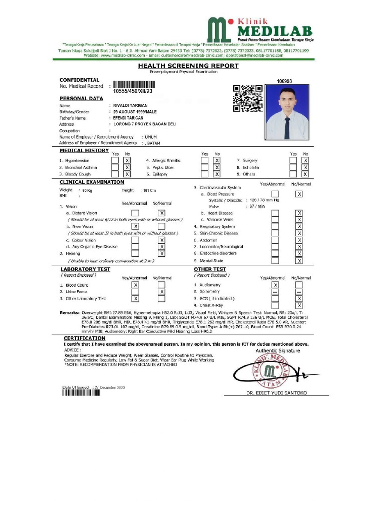 Mcu Rivaldi Tarigan | PDF