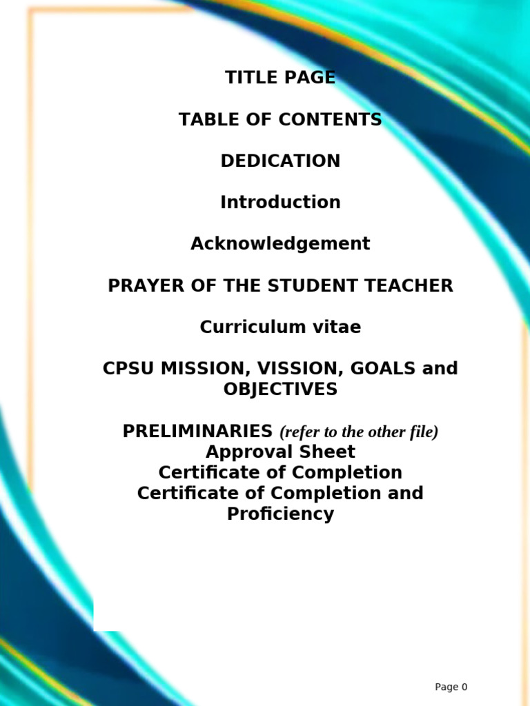 Weekly Journal of Student Teaching Experience | PDF | Individualized ...