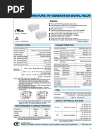 LU-5-R Relay Pinout and Specs | PDF | Alternating Current | Relay