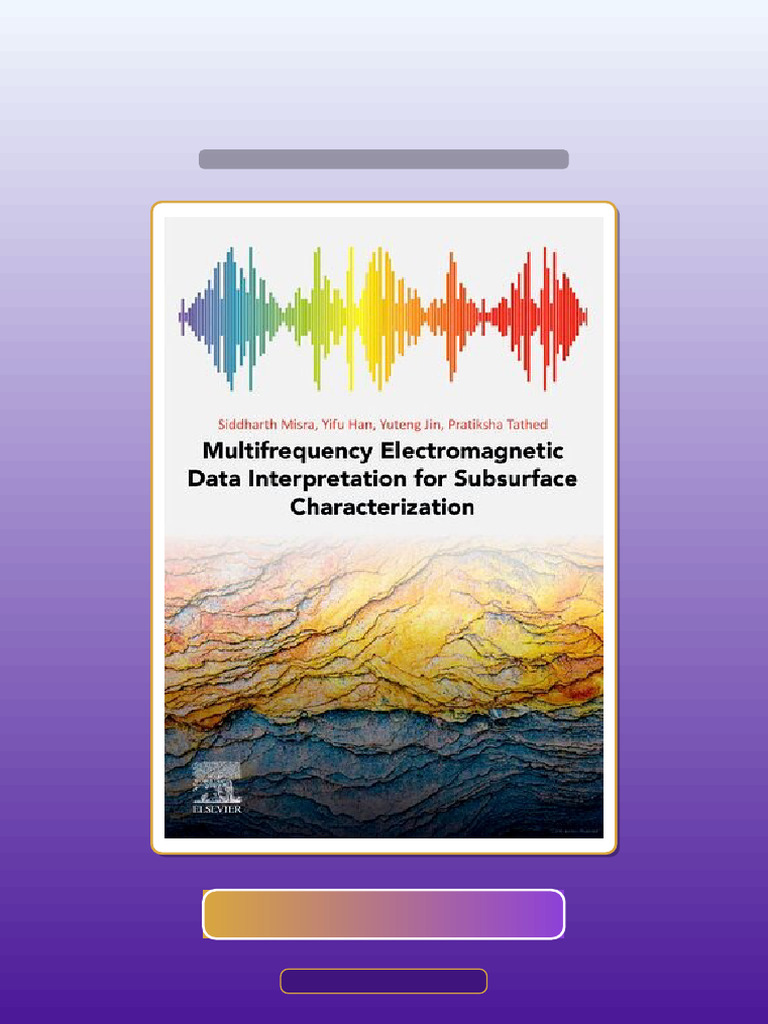 Complete Multifrequency Electromagnetic Data Interpretation For Subsurface Characterization 1st ...