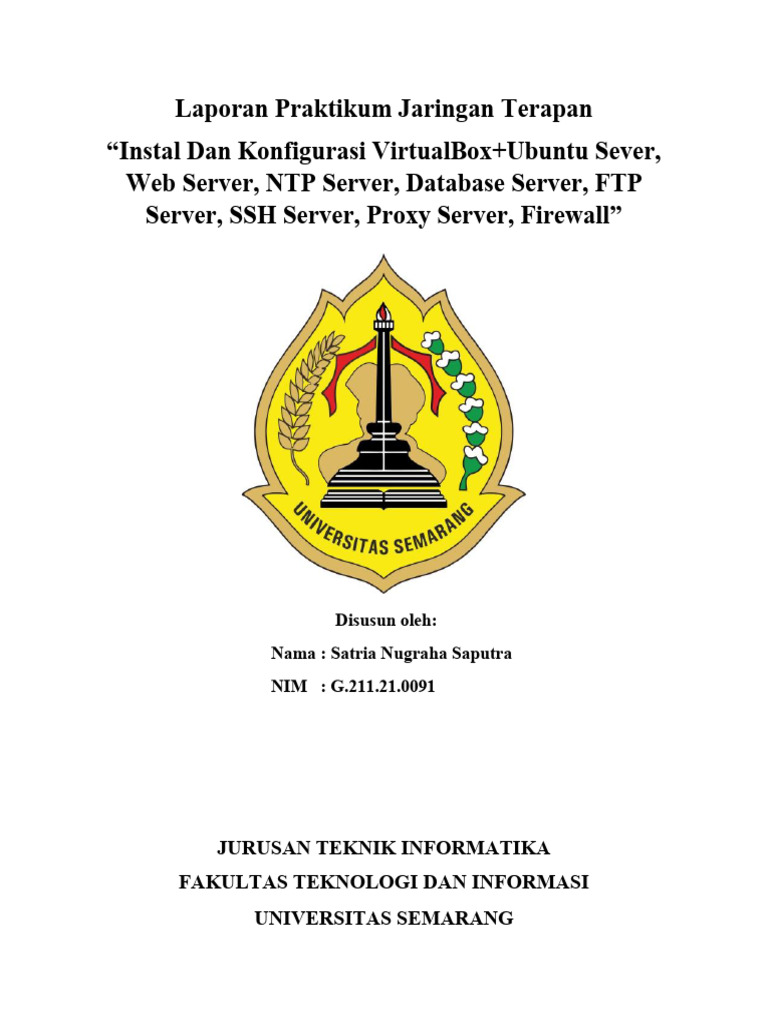 Instalasi dan Konfigurasi Server Ubuntu | PDF