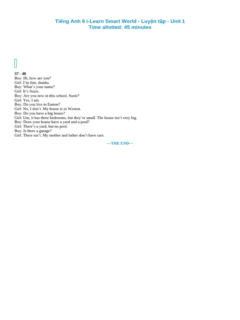 Audio Script | PDF