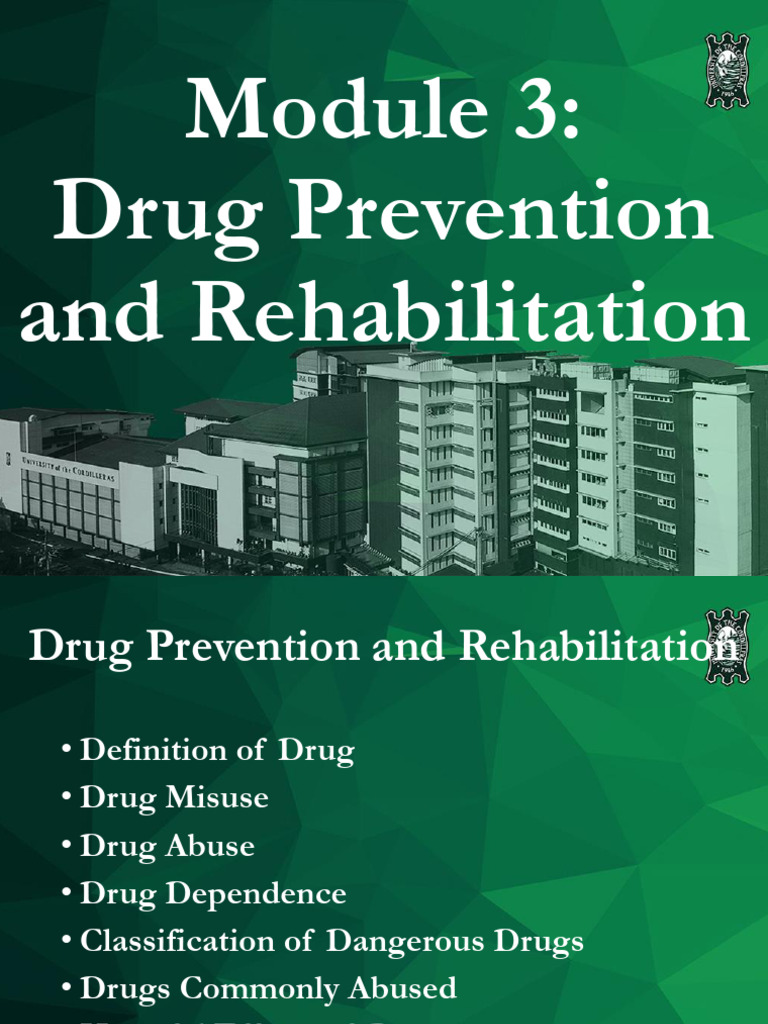 Drug Prevention and Rehabilitation Guide | PDF | Psychoactive Drugs | Drugs